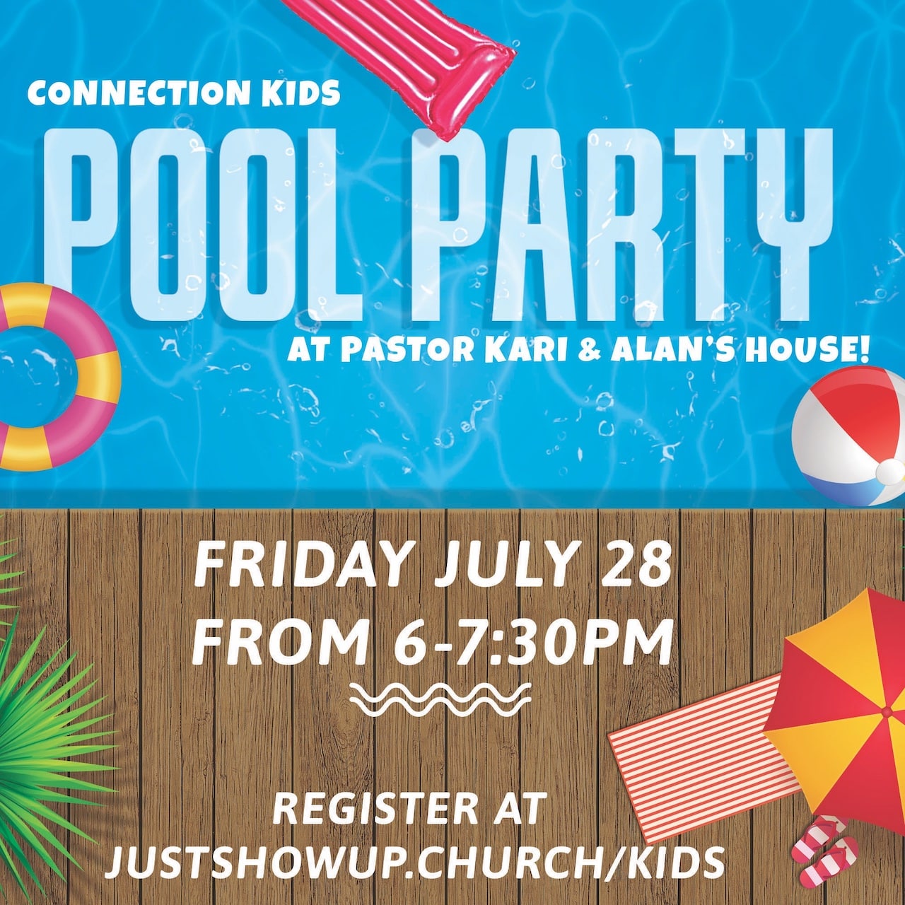 Pool Party at the Pastors - Welcome to Connection Community Church